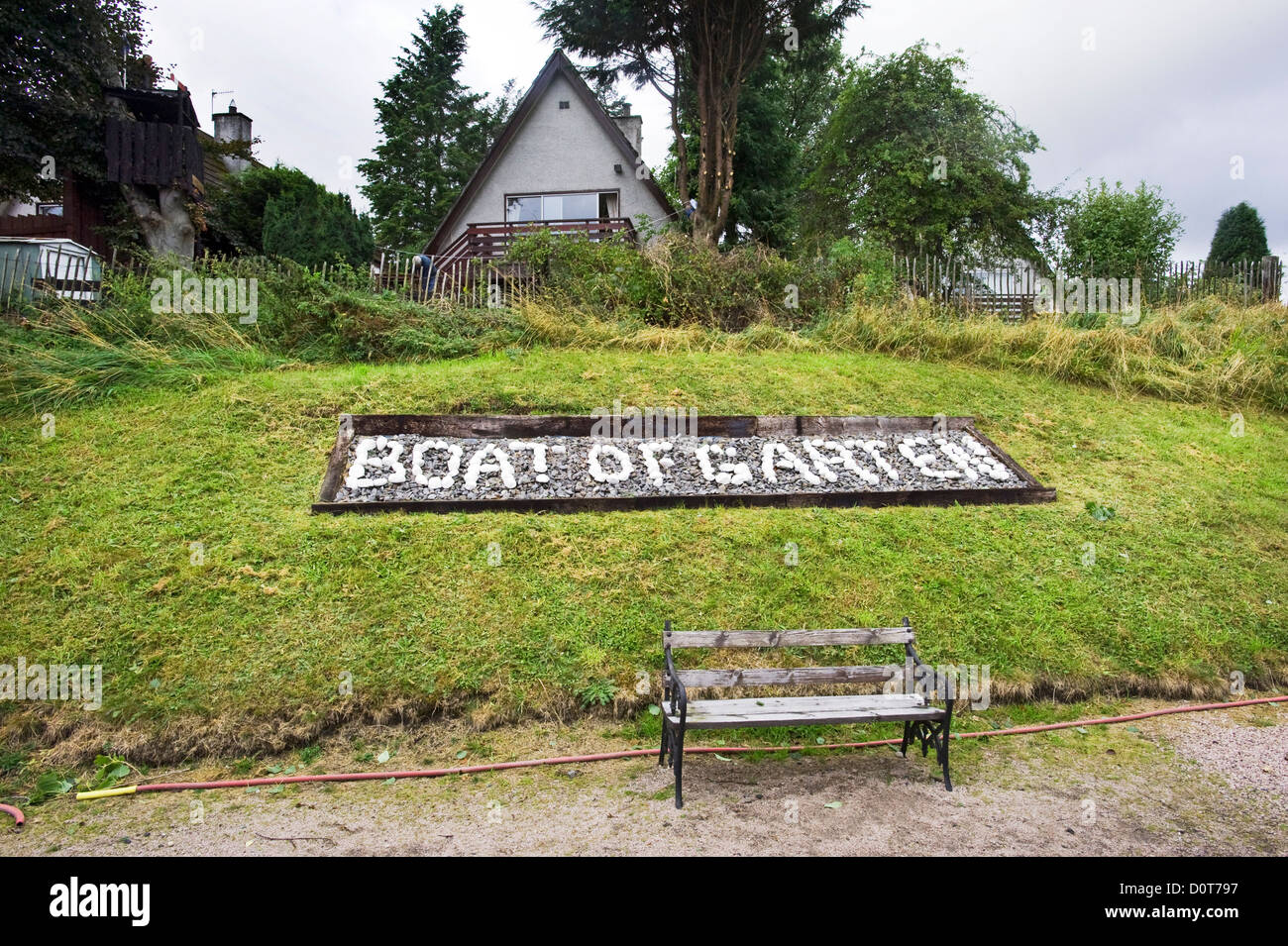 Boat of Garten station on the Strathspey Railway, Scottish Highlands ...