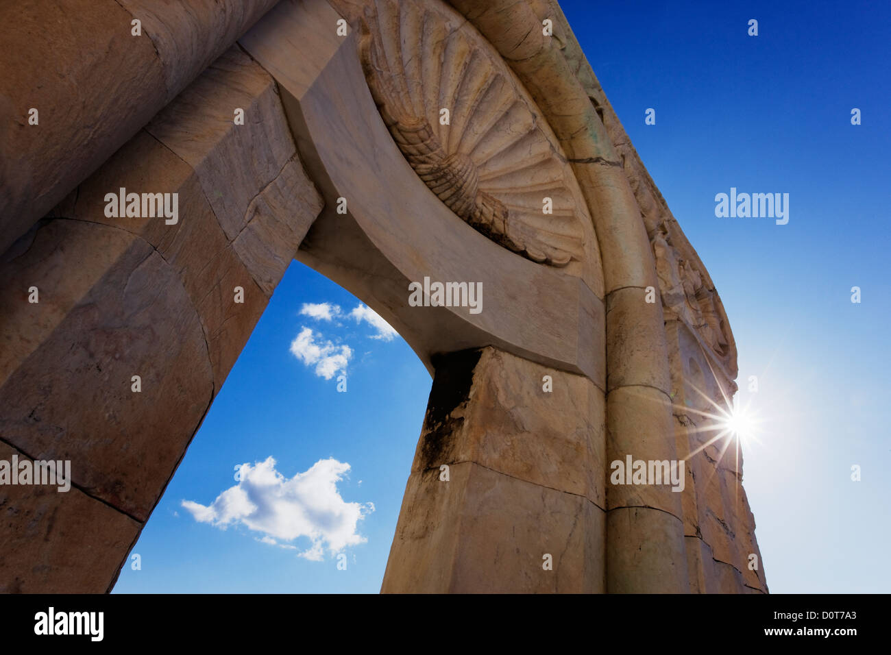 arch arched architectural detail architecture blue sky building ...