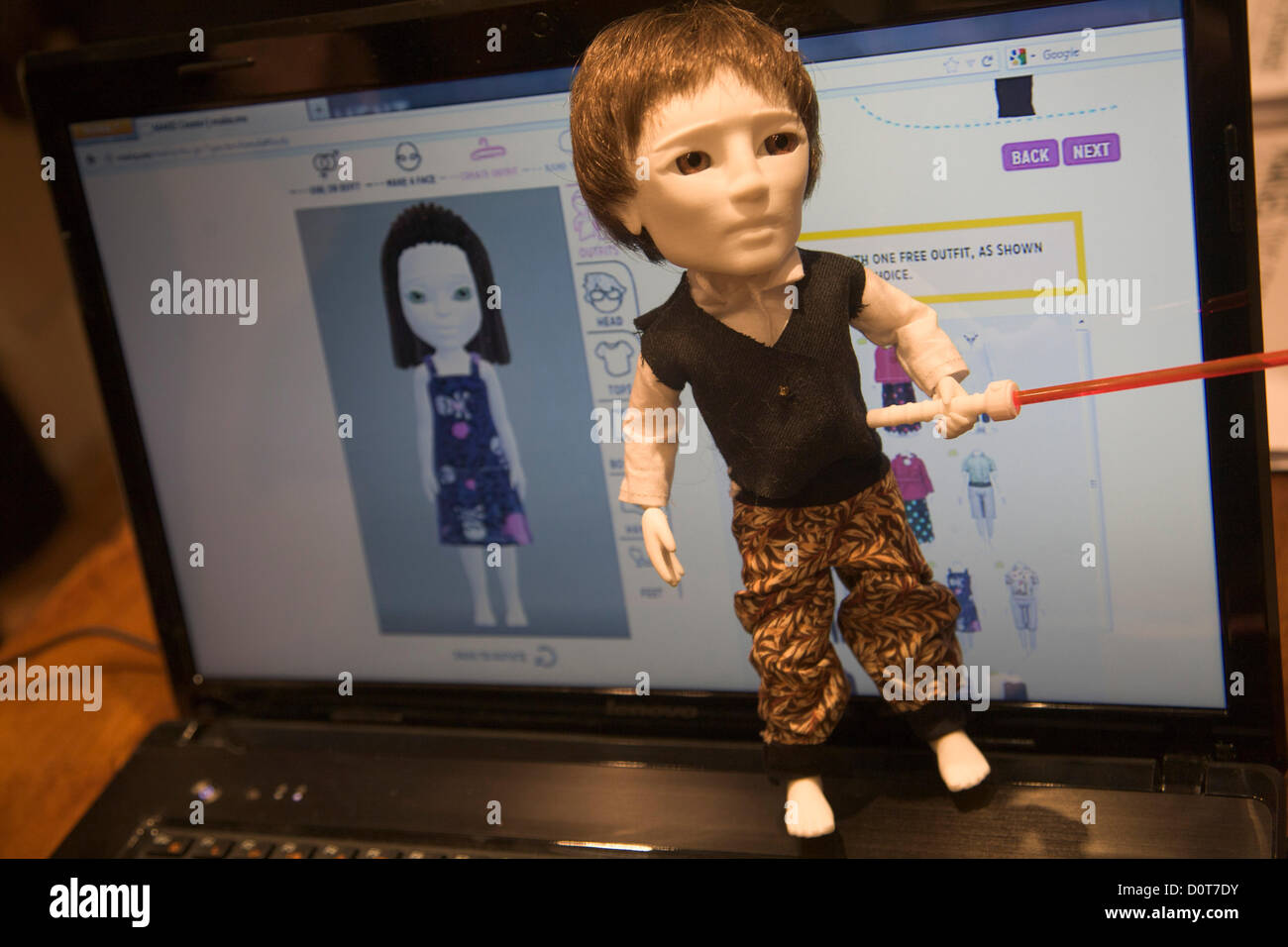 Computer dolls hi-res stock photography and images - Alamy