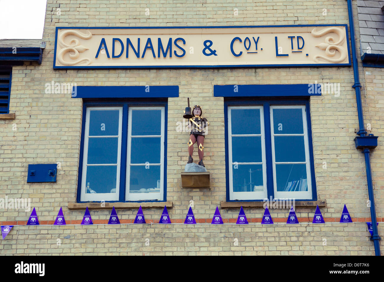 Adnams brewery in Southwold, Suffolk, UK Stock Photo - Alamy