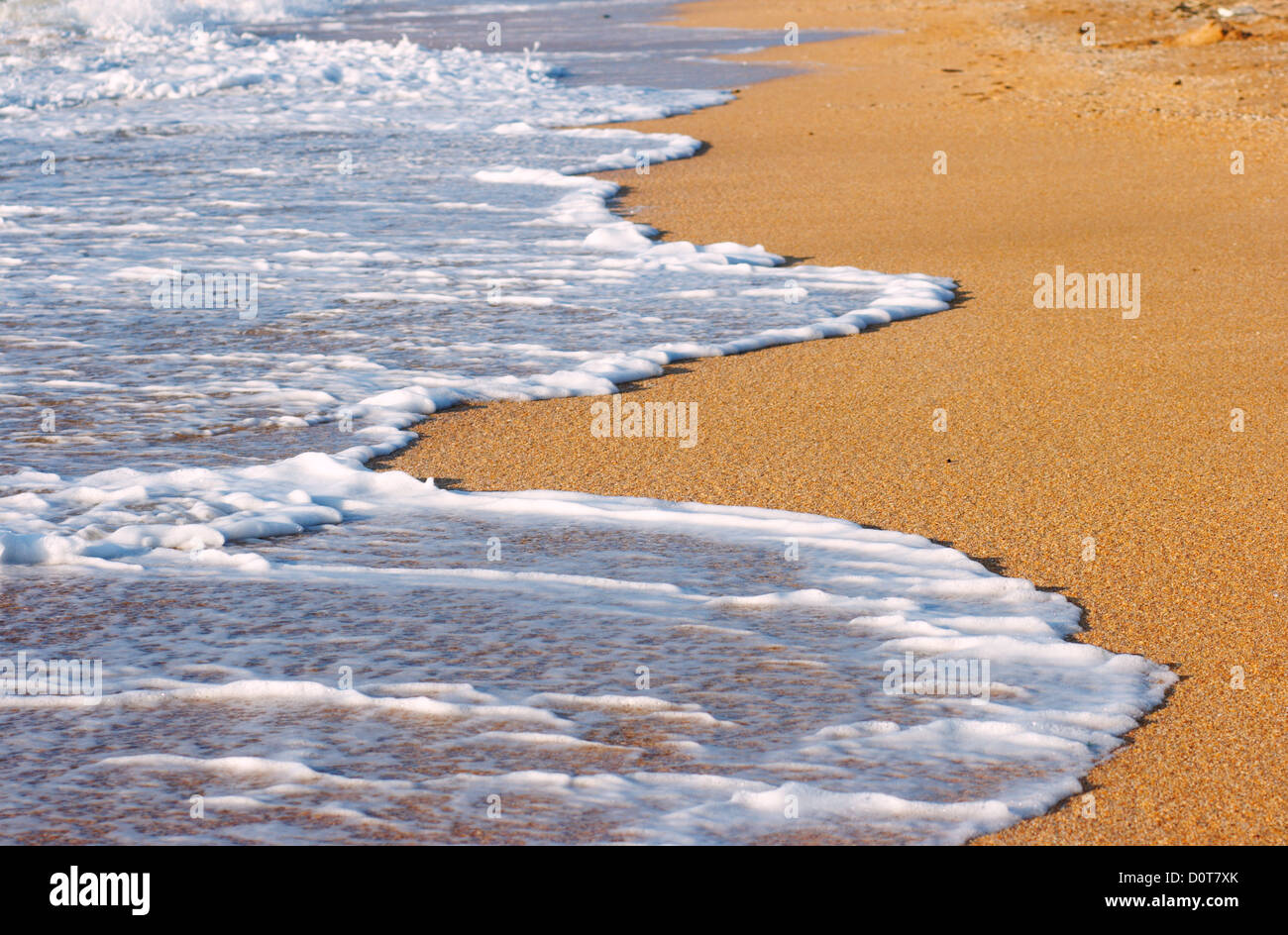 Sea surf foam Stock Photo - Alamy