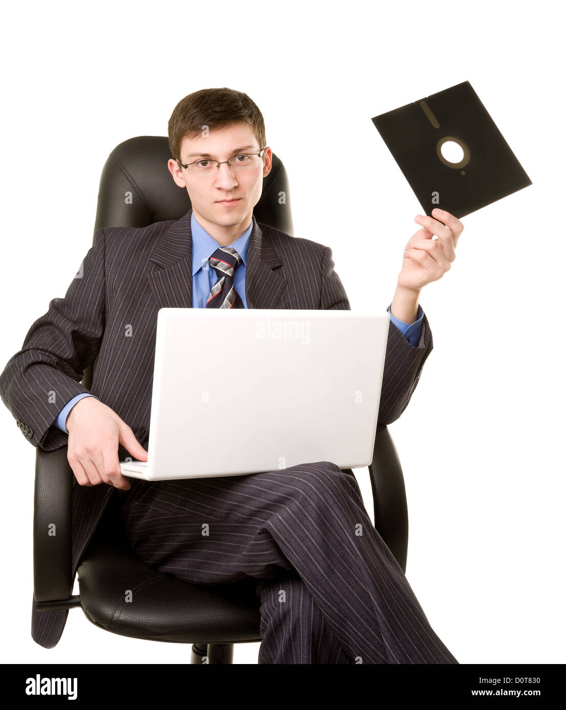 Old laptop and floppy disk hi-res stock photography and images - Alamy