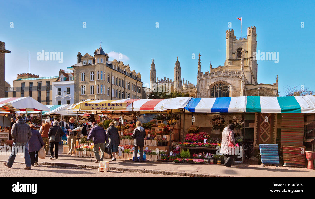 Outdoor market cambridge hi-res stock photography and images - Alamy