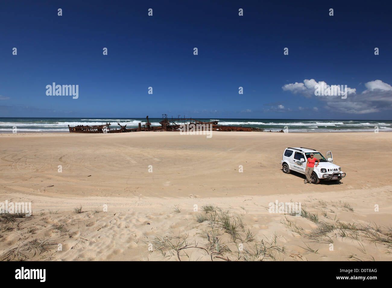 Maheno Wreck, Maheno, wreck, ship wreck, beach, seashore, stranded ...