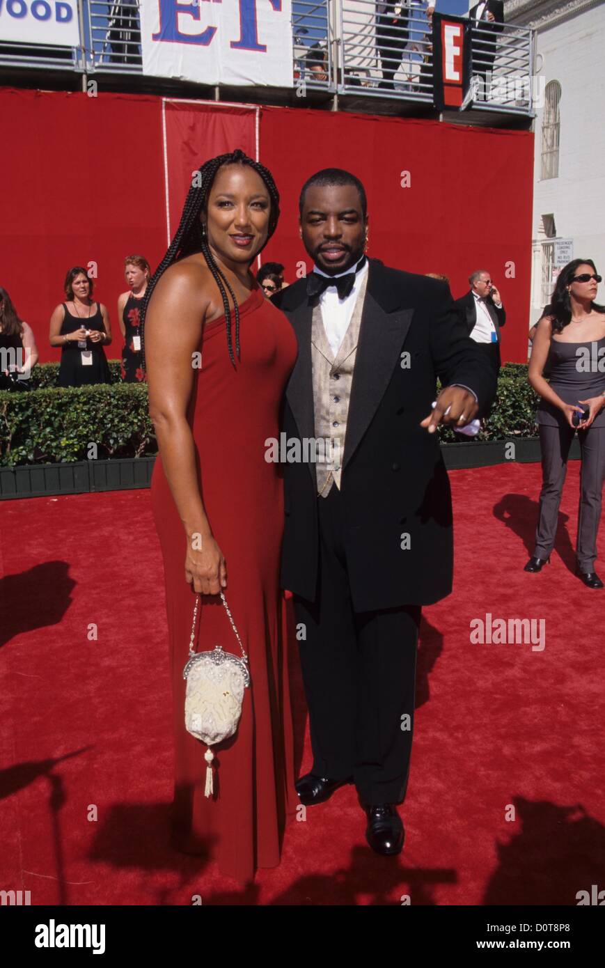 LEVAR BURTON with Stephanie Kozart.50th Emmy Awards at Shrine ...