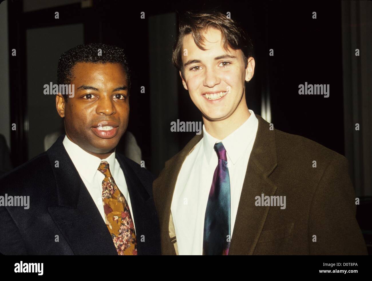 LEVAR BURTON with Will Wheaton.(Credit Image: © Tom Rodriguez/Globe ...