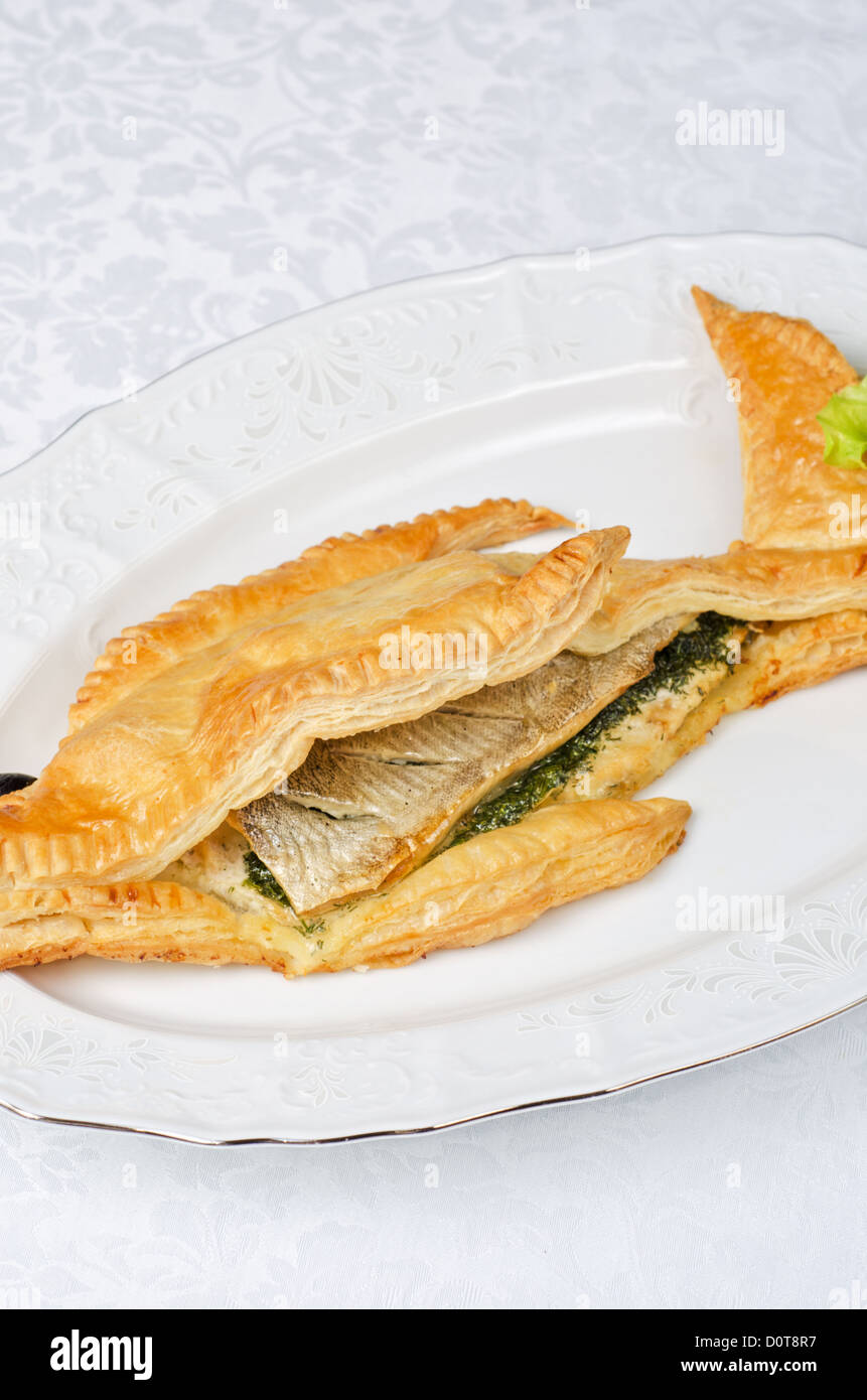 tasty dish of trout fish Stock Photo - Alamy