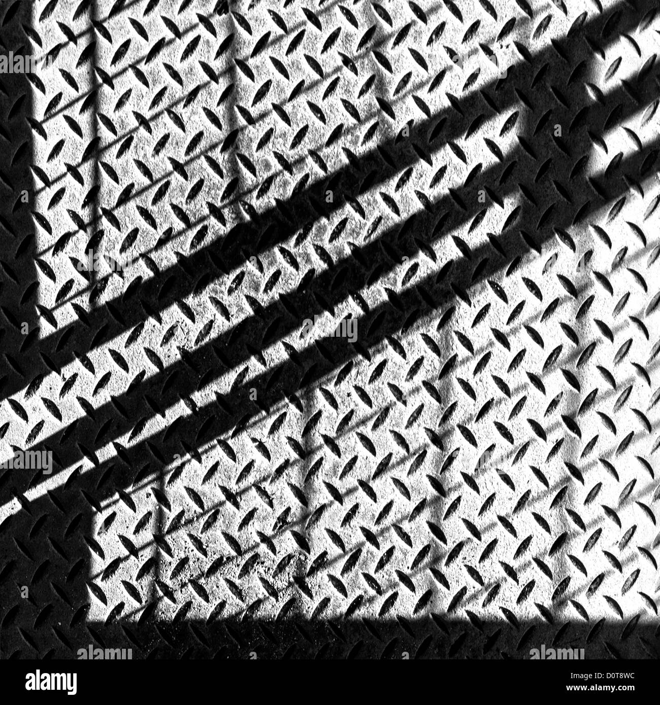 Shadows and Metal Structure Stock Photo - Alamy