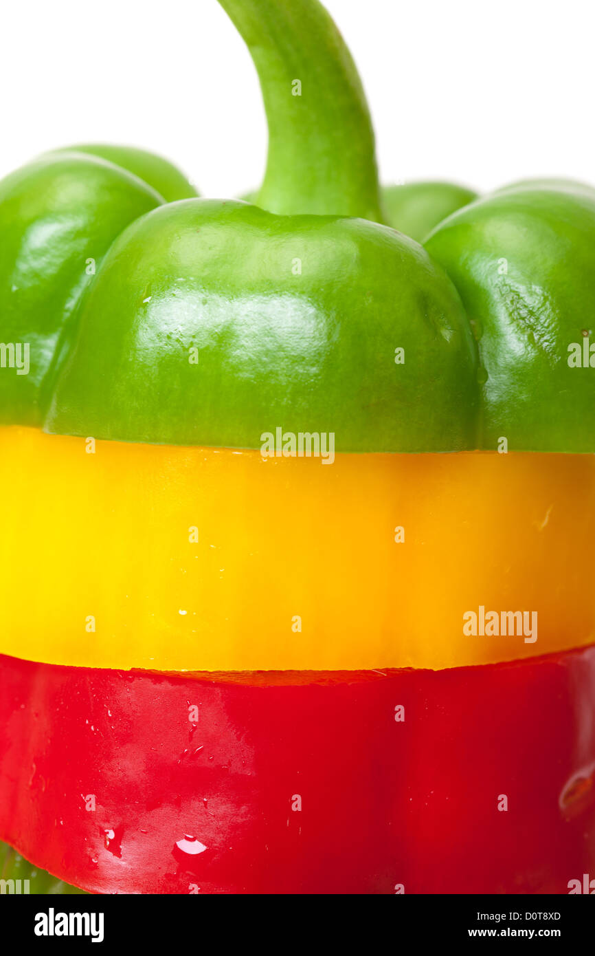 Mixed Bell Pepper Stock Photo - Alamy