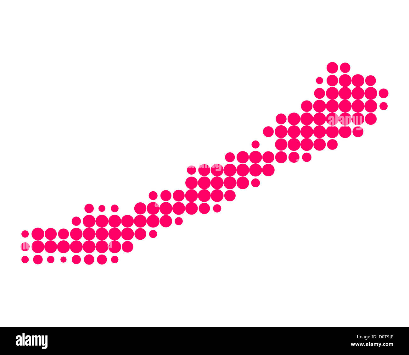 Map of Lake Balaton Stock Photo - Alamy