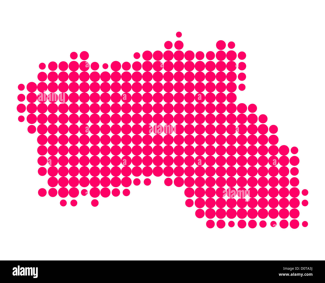 Map of Santa Maria Stock Photo - Alamy