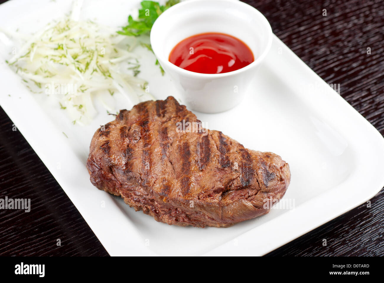 Juicy roasted beef steak Stock Photo - Alamy