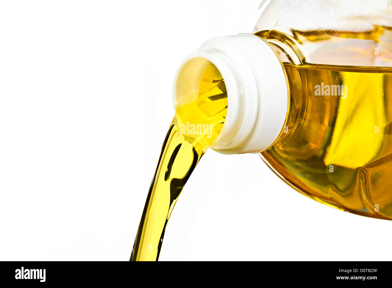 pouring the oil Stock Photo - Alamy