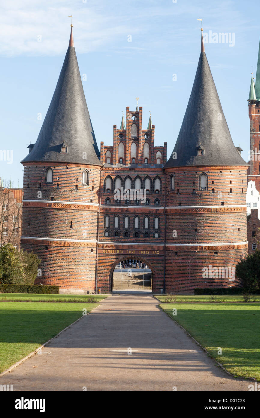 Holstentor, Luebeck, Schleswig-Holstein, Germany Stock Photo - Alamy