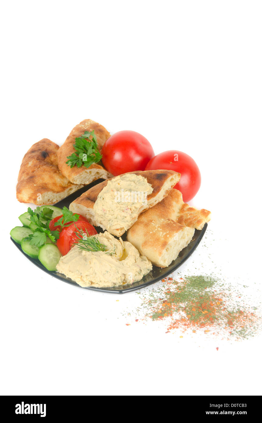 Pate and salad Cut Out Stock Images & Pictures - Alamy