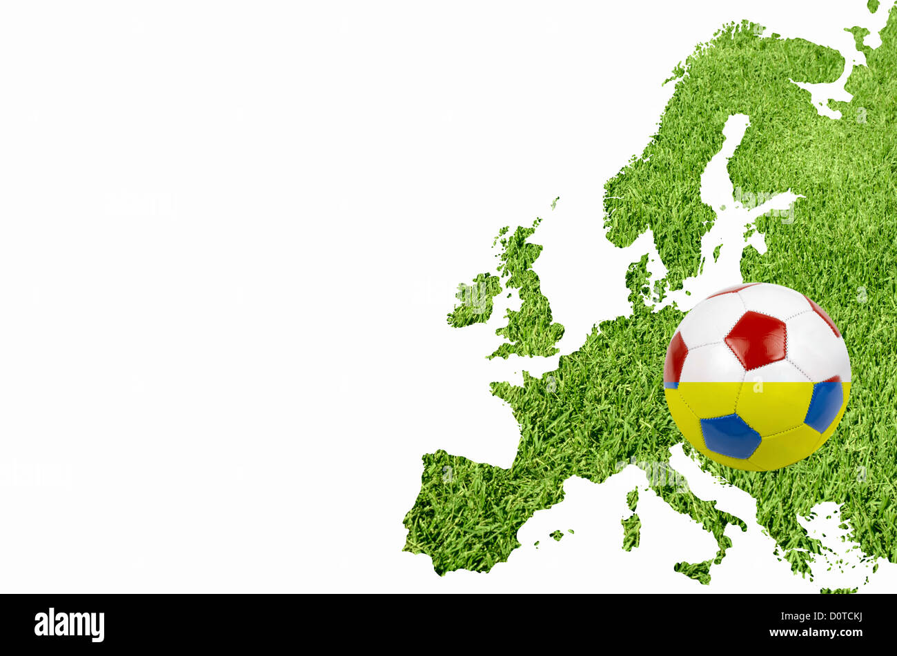 Europe football map hi-res stock photography and images - Alamy