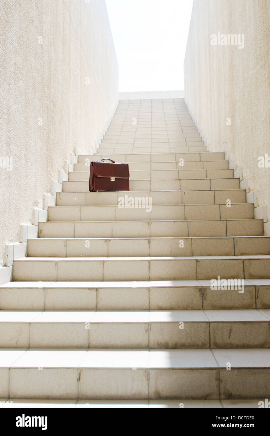 Long stairs with many steps Stock Photo - Alamy
