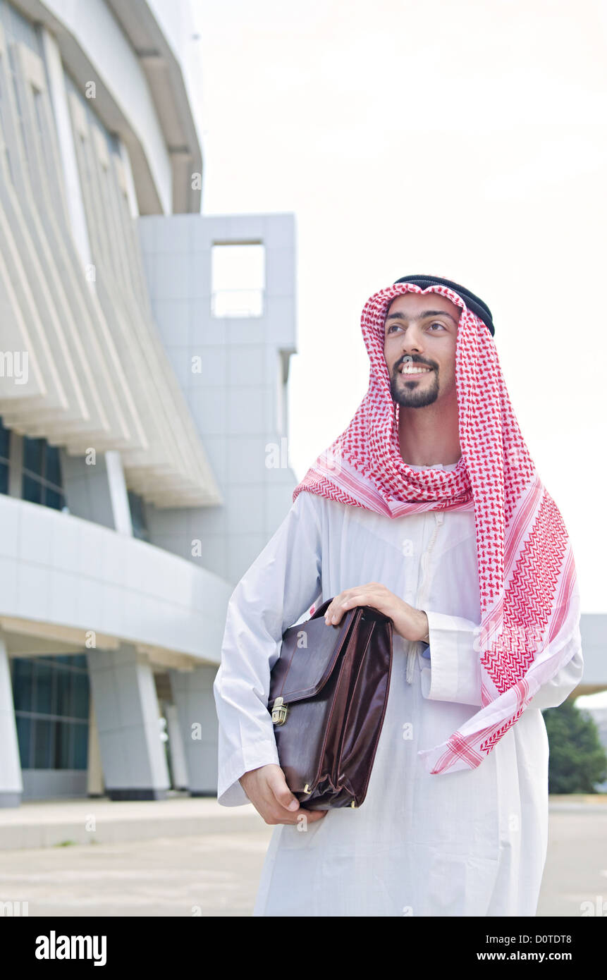 Arab on the street in summer Stock Photo - Alamy