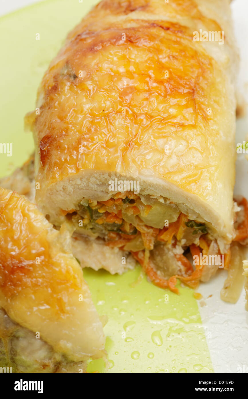 Chicken roll hi-res stock photography and images - Alamy