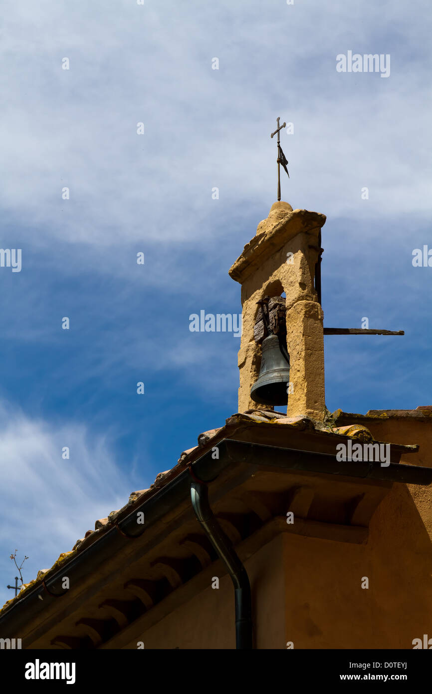 Typical Bell Tower in Volterra in Tuscany, Italy Stock Photo - Alamy