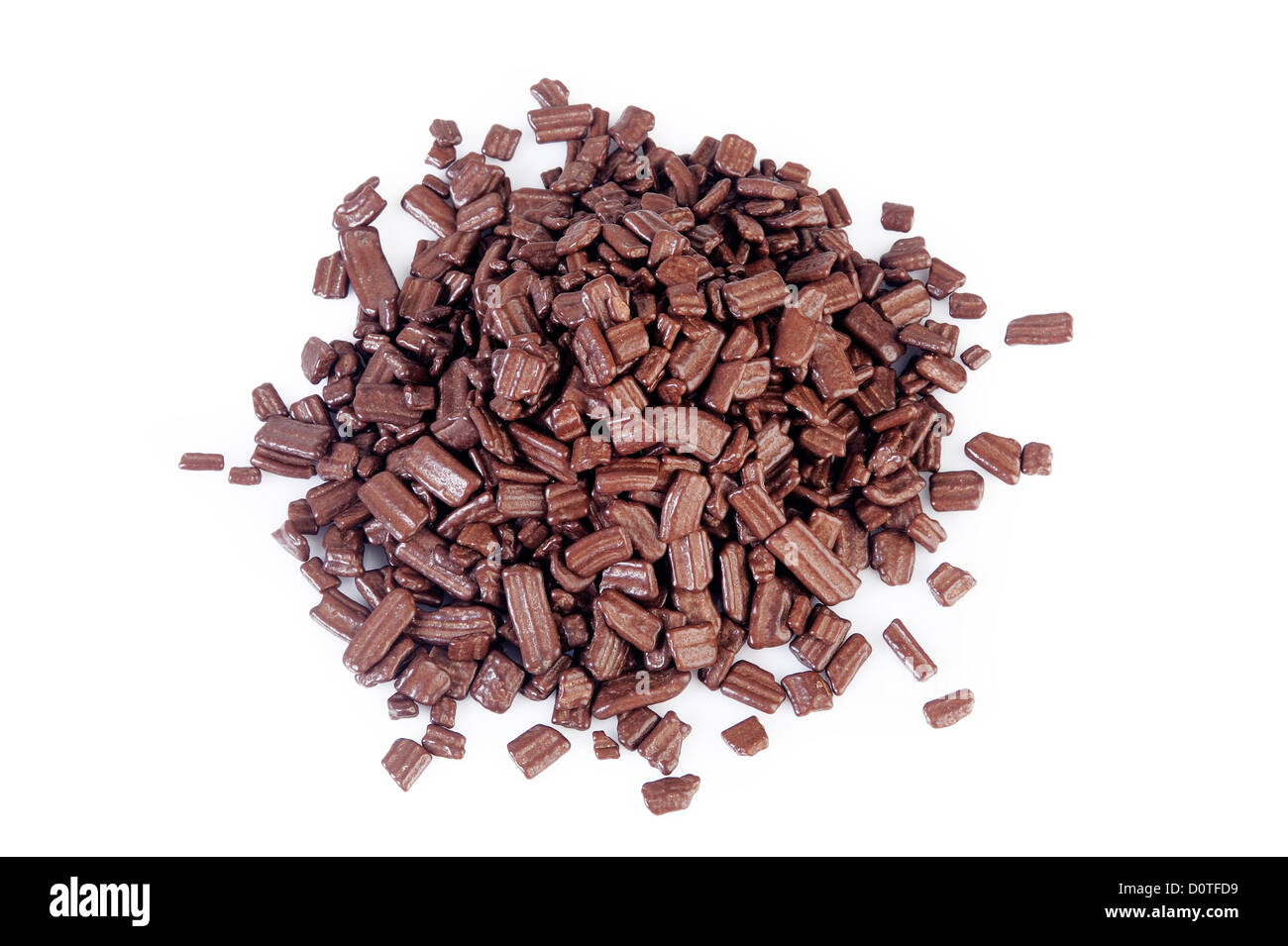 chocolate flake isolated on white background Stock Photo - Alamy