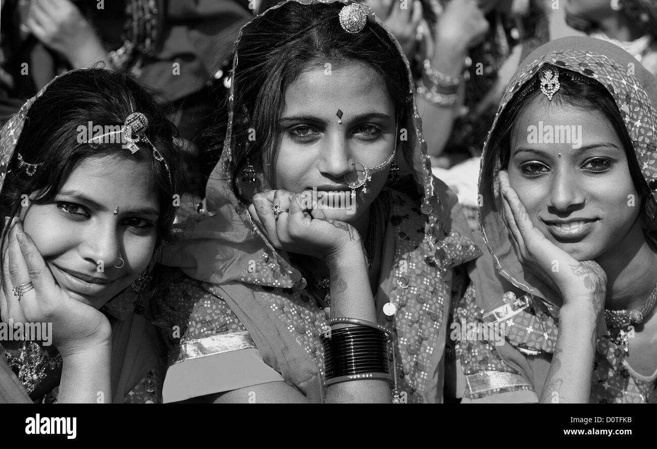 Beautiful Indian girls Stock Photo - Alamy