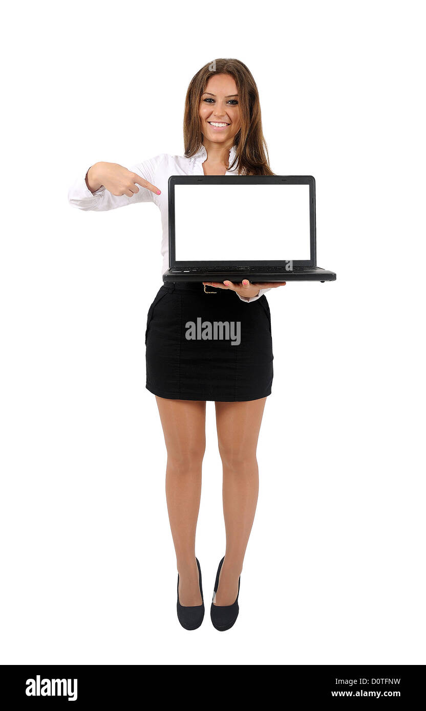 Woman presentation work full body hi-res stock photography and images ...