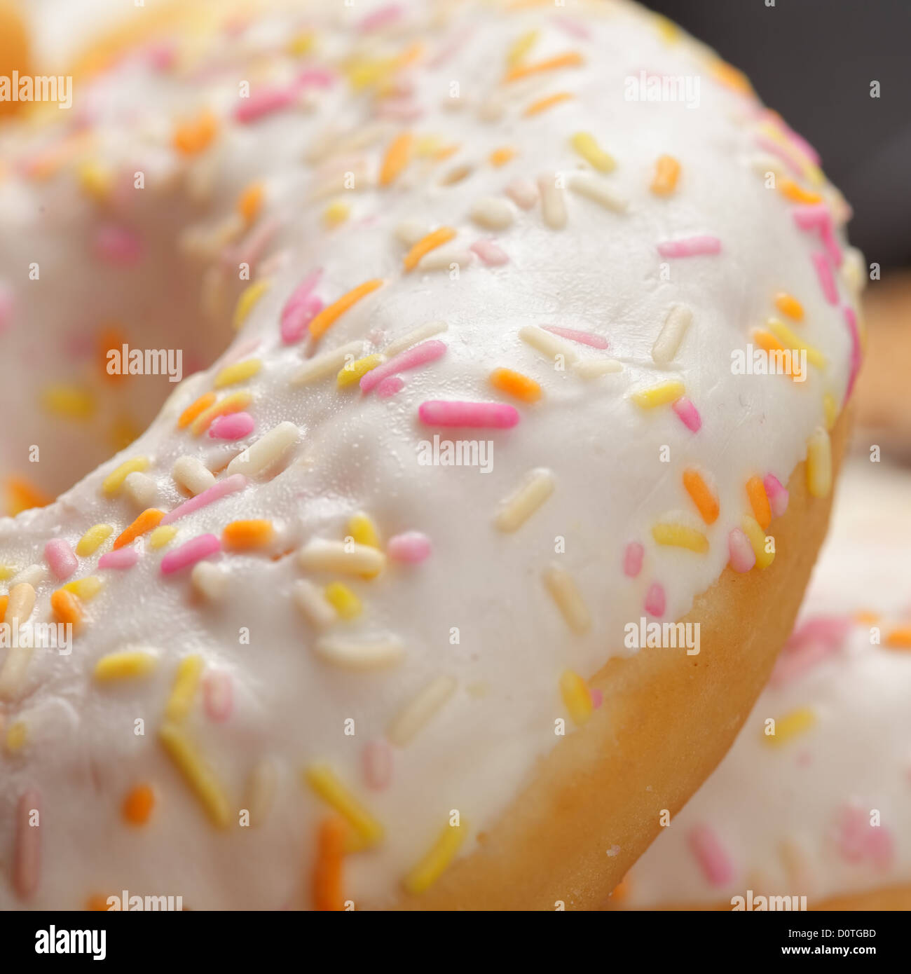 Donut closeup Stock Photo - Alamy