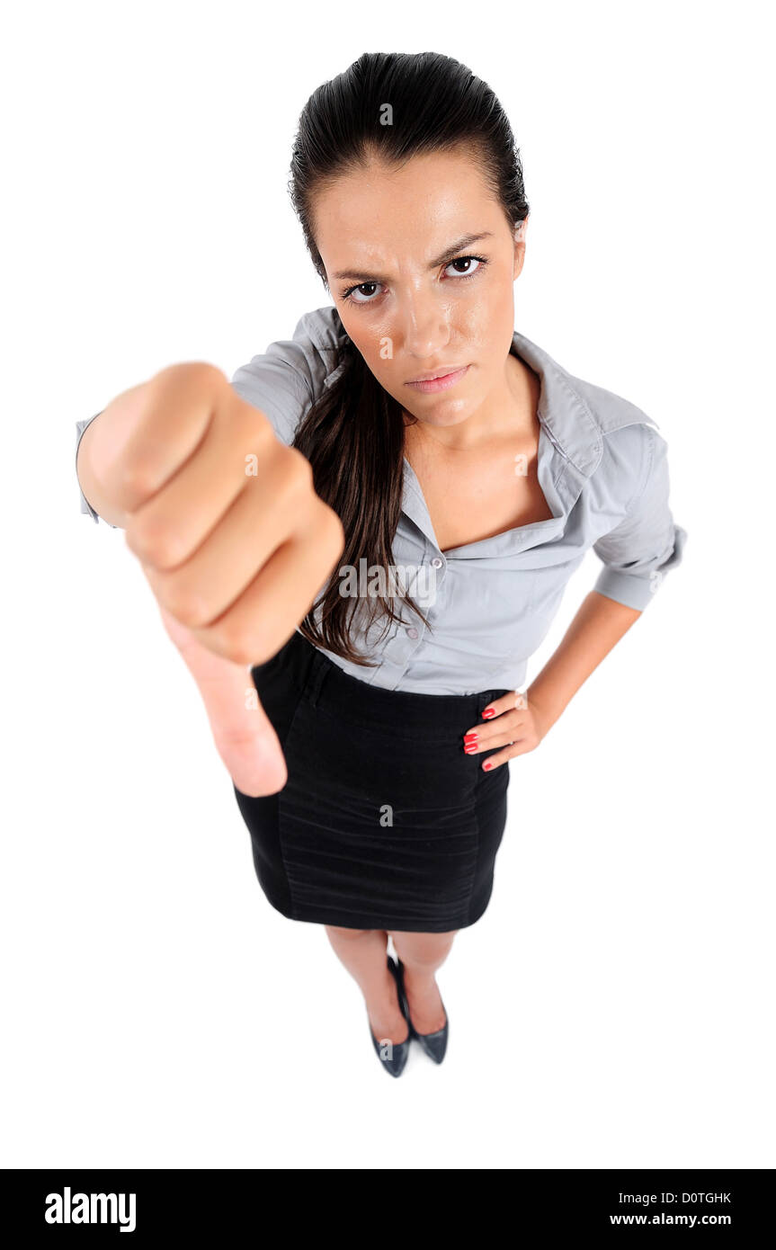 Negative body language office hi-res stock photography and images - Alamy