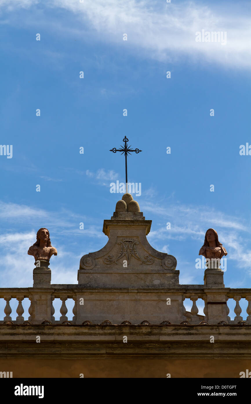 Cross of a Church in Volterra in Tuscany, Italy Stock Photo - Alamy