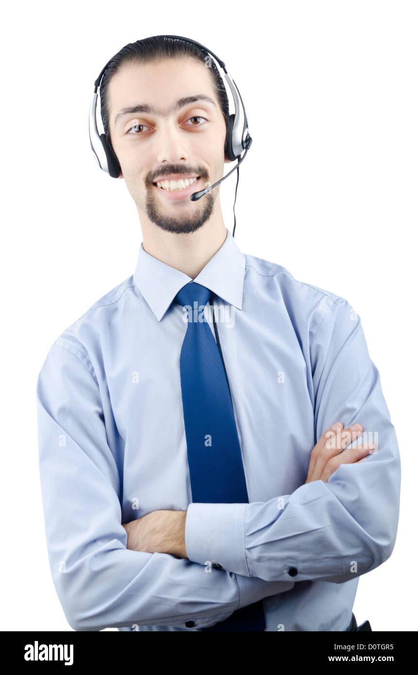 Male switchboard operator hi-res stock photography and images - Alamy