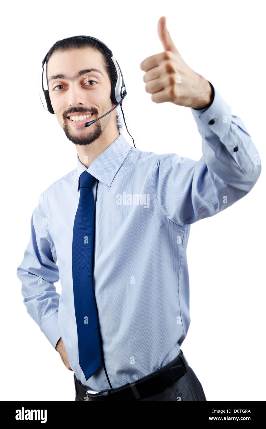 Male switchboard operator hi-res stock photography and images - Alamy