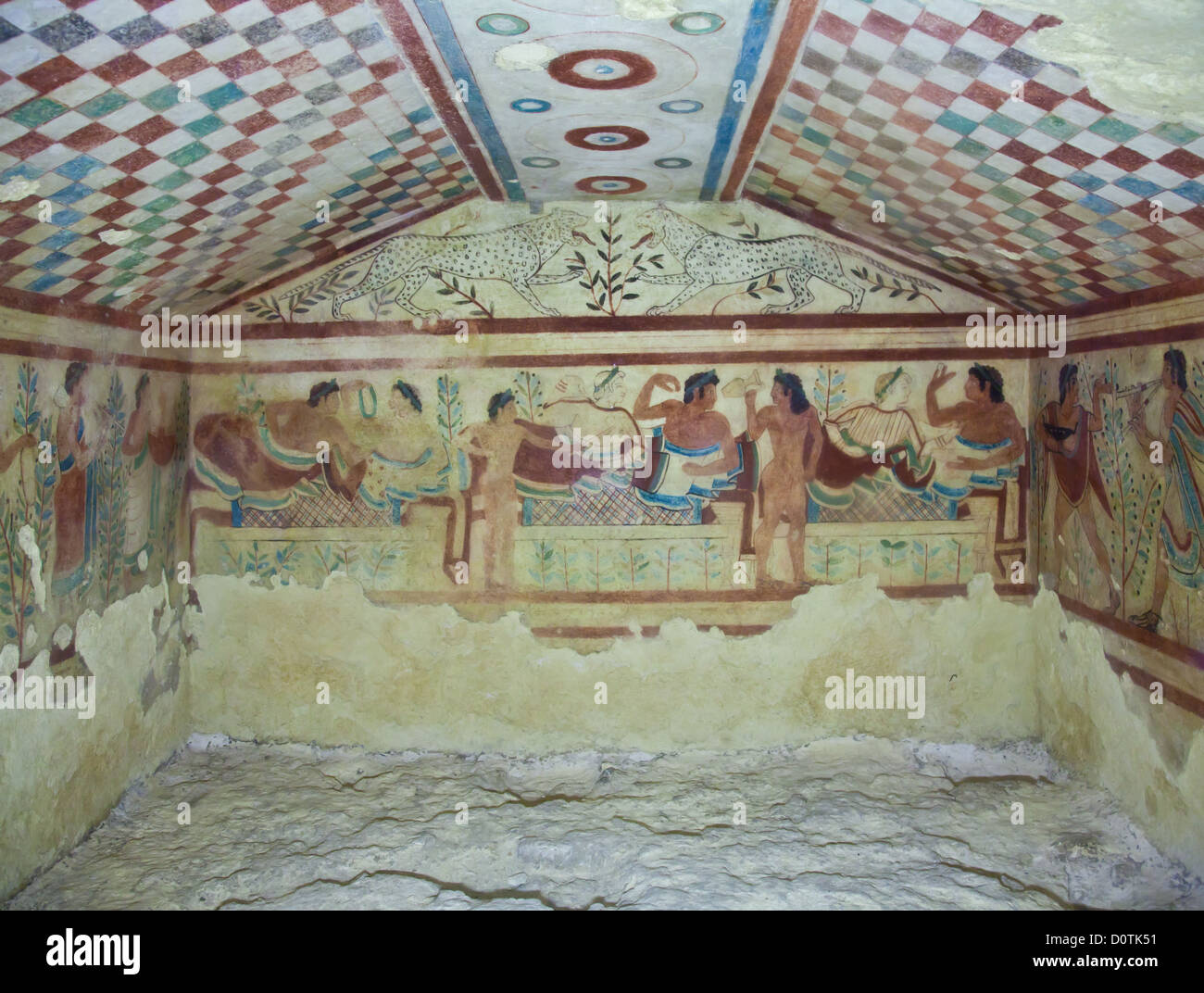 Etruscan tomb painting hi-res stock photography and images - Alamy