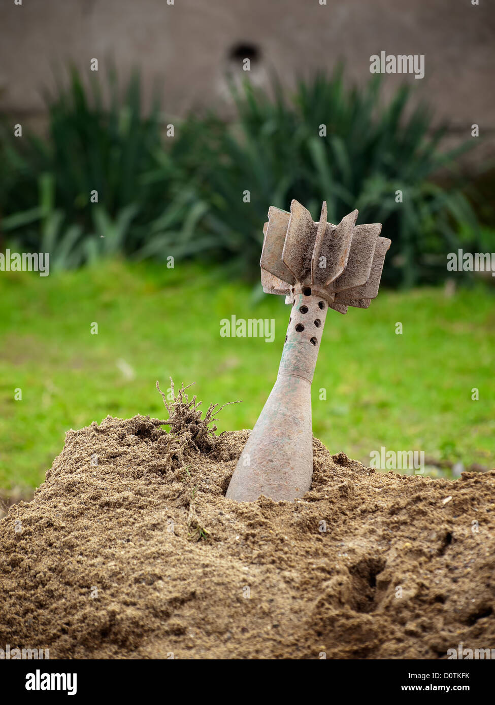 Danger unexploded bomb hi-res stock photography and images - Alamy