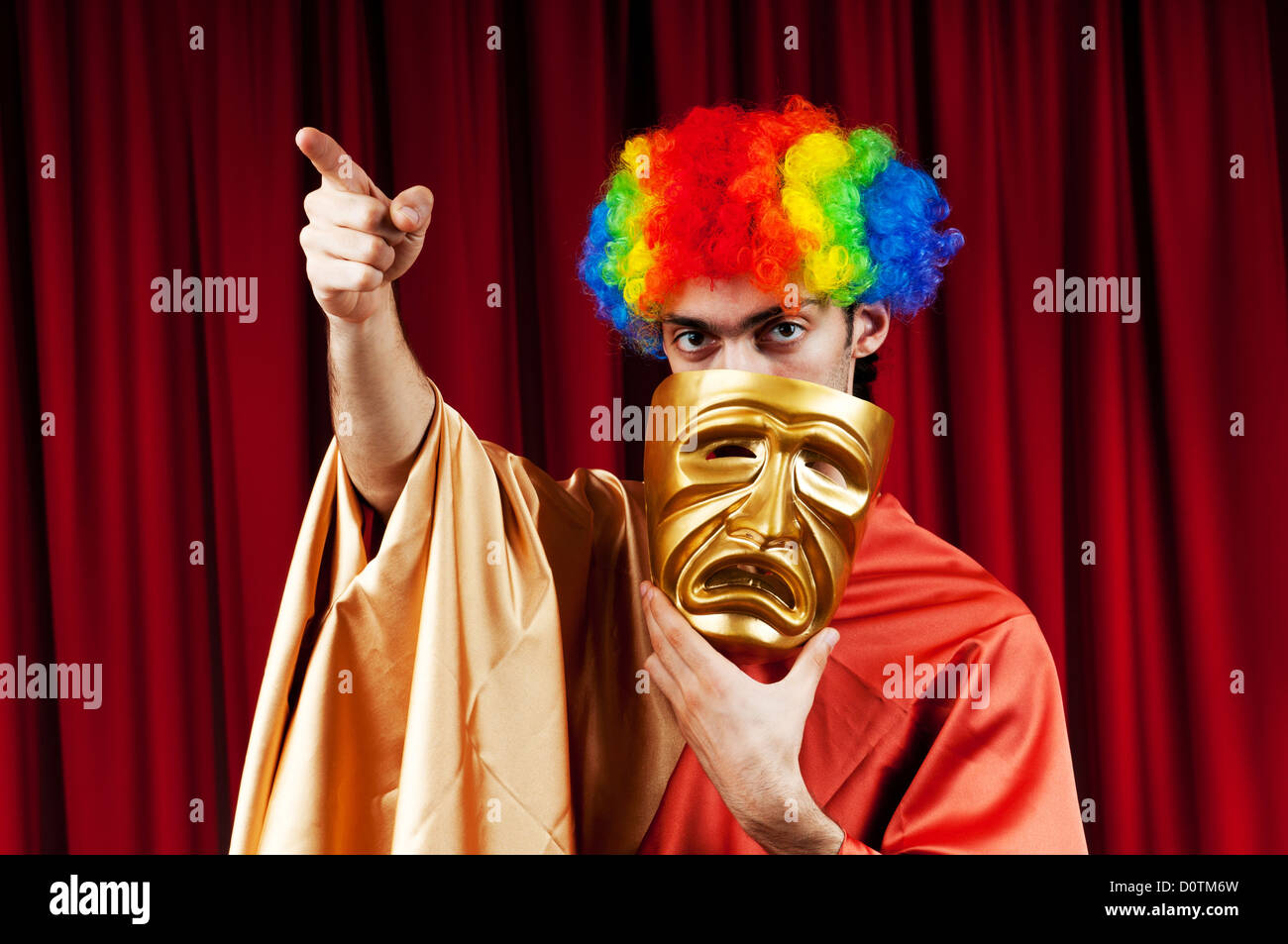 Comedy person acting in play hi-res stock photography and images - Alamy