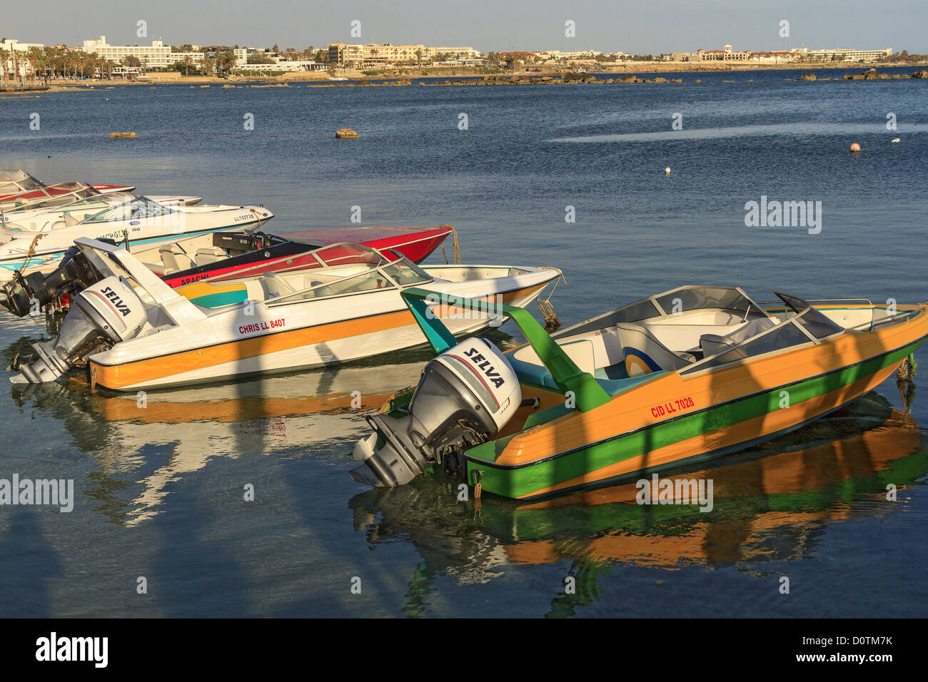 Cyprus Paphos Harbour Boats Stock Photo - Alamy