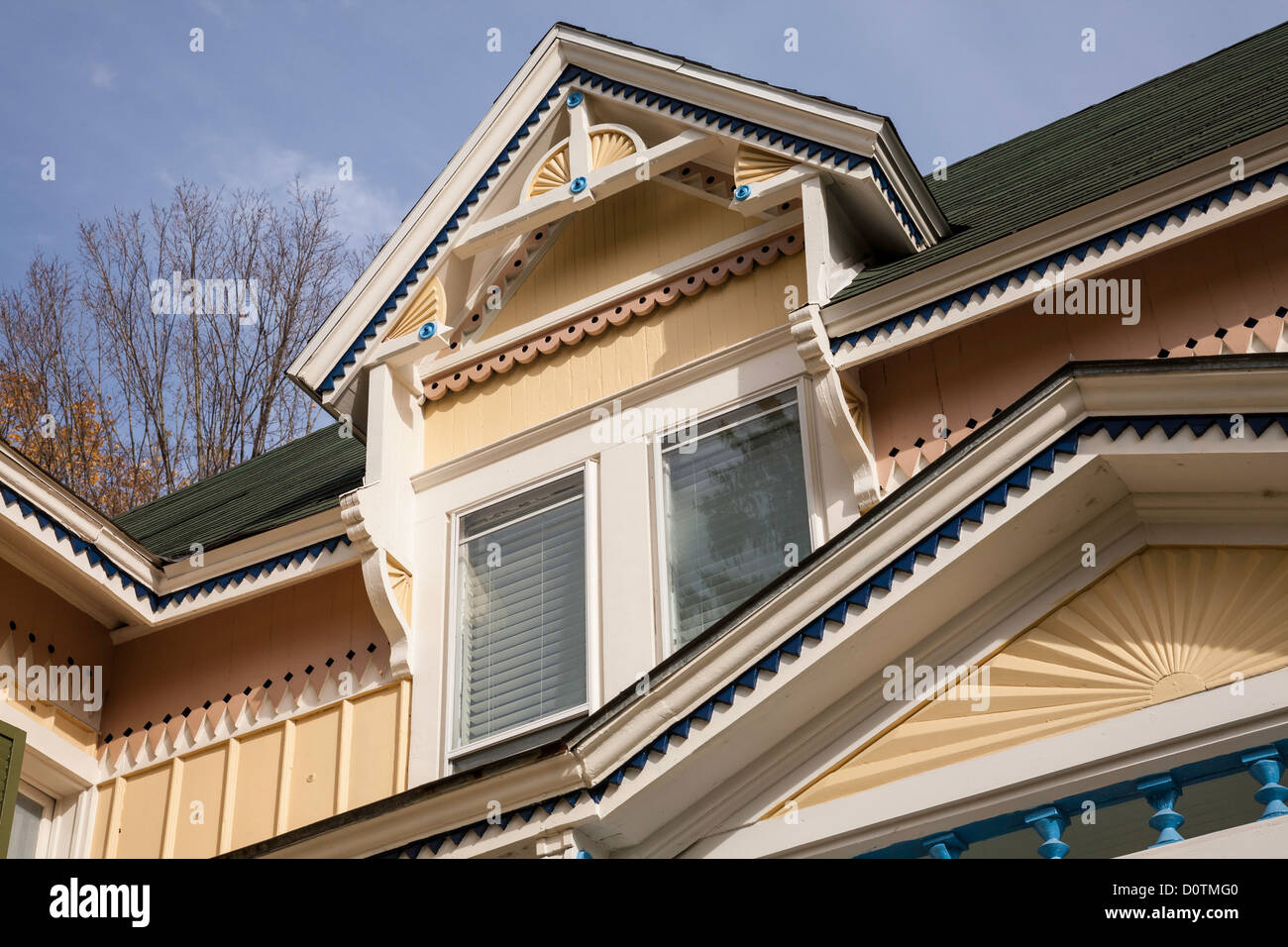 Victorian Style Home Window, USA Stock Photo - Alamy