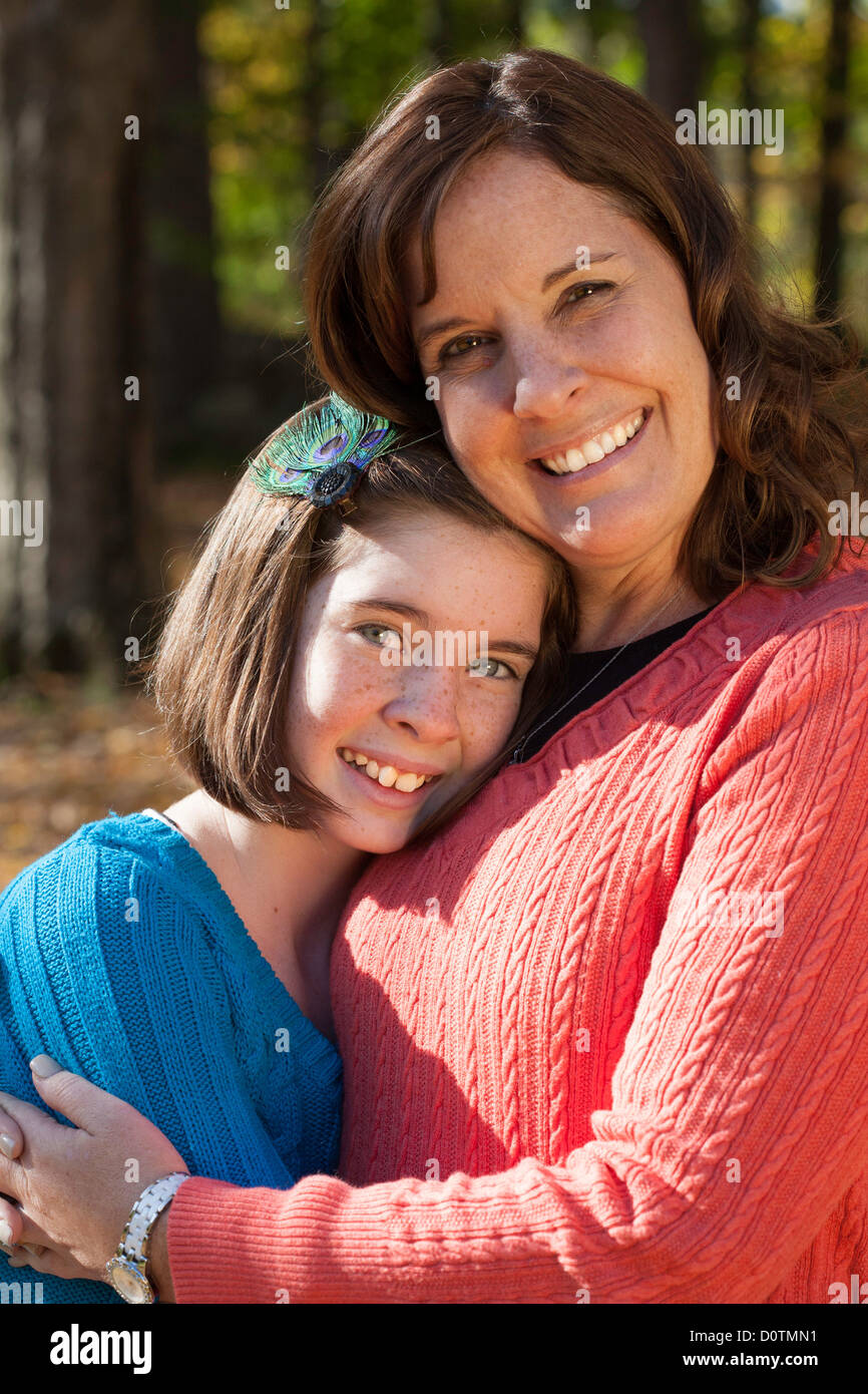 Mother and daughter Stock Photo - Alamy