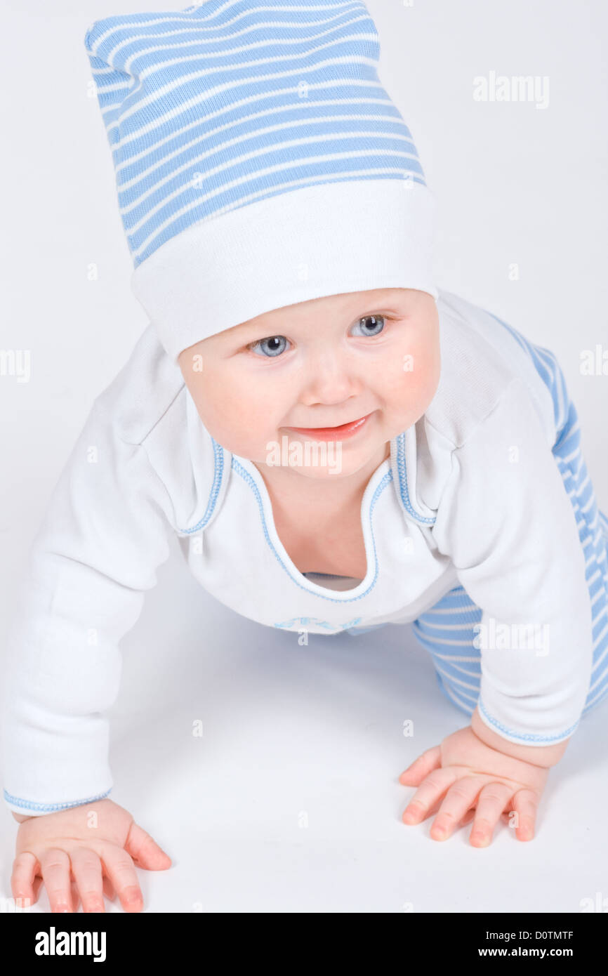 Portrait baby in clothes Stock Photo - Alamy