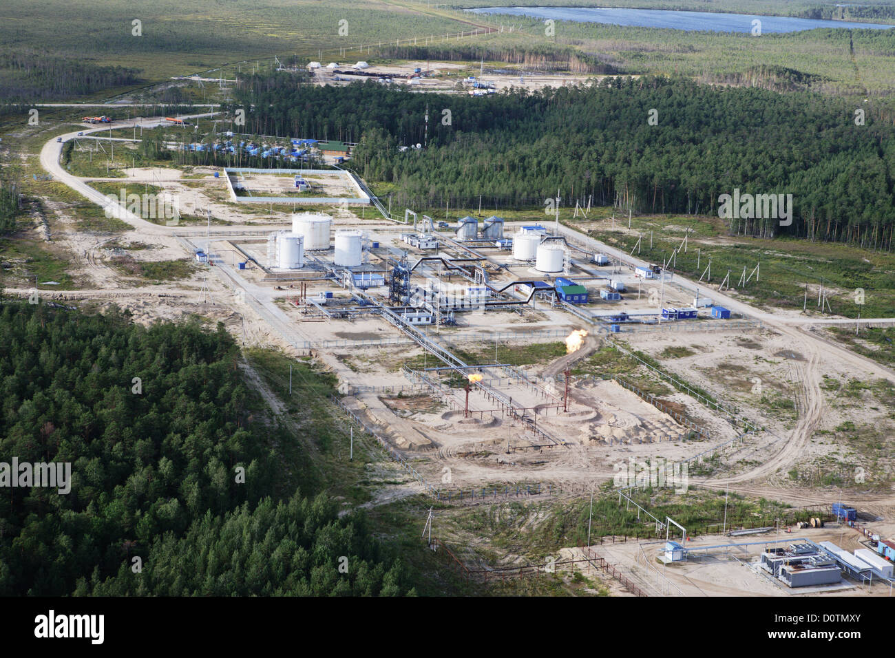 Natural gas extraction on hi-res stock photography and images - Alamy