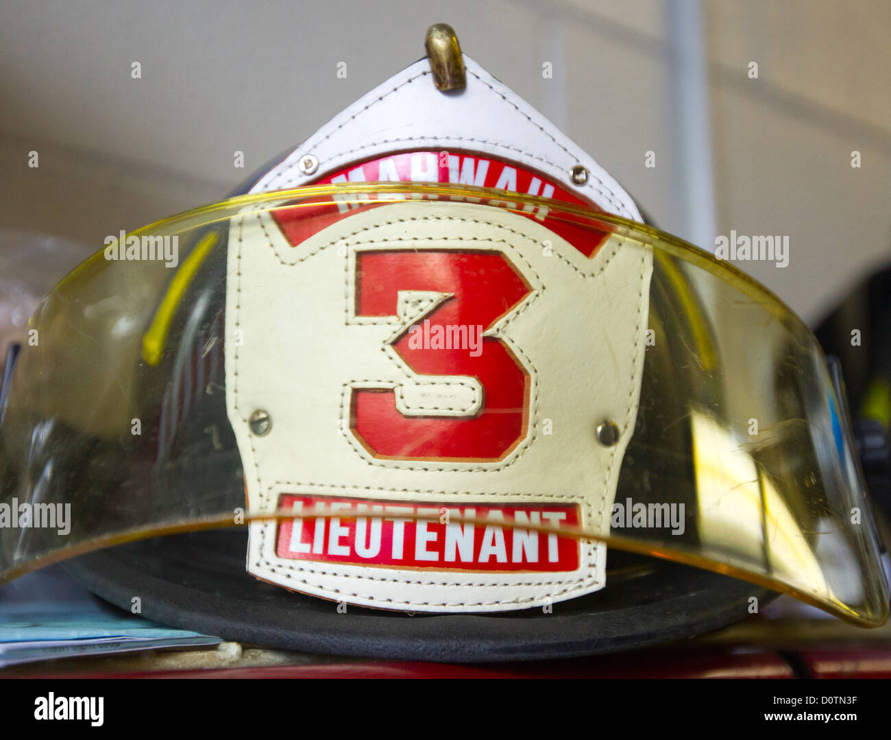 Fire department helmet Stock Photo - Alamy