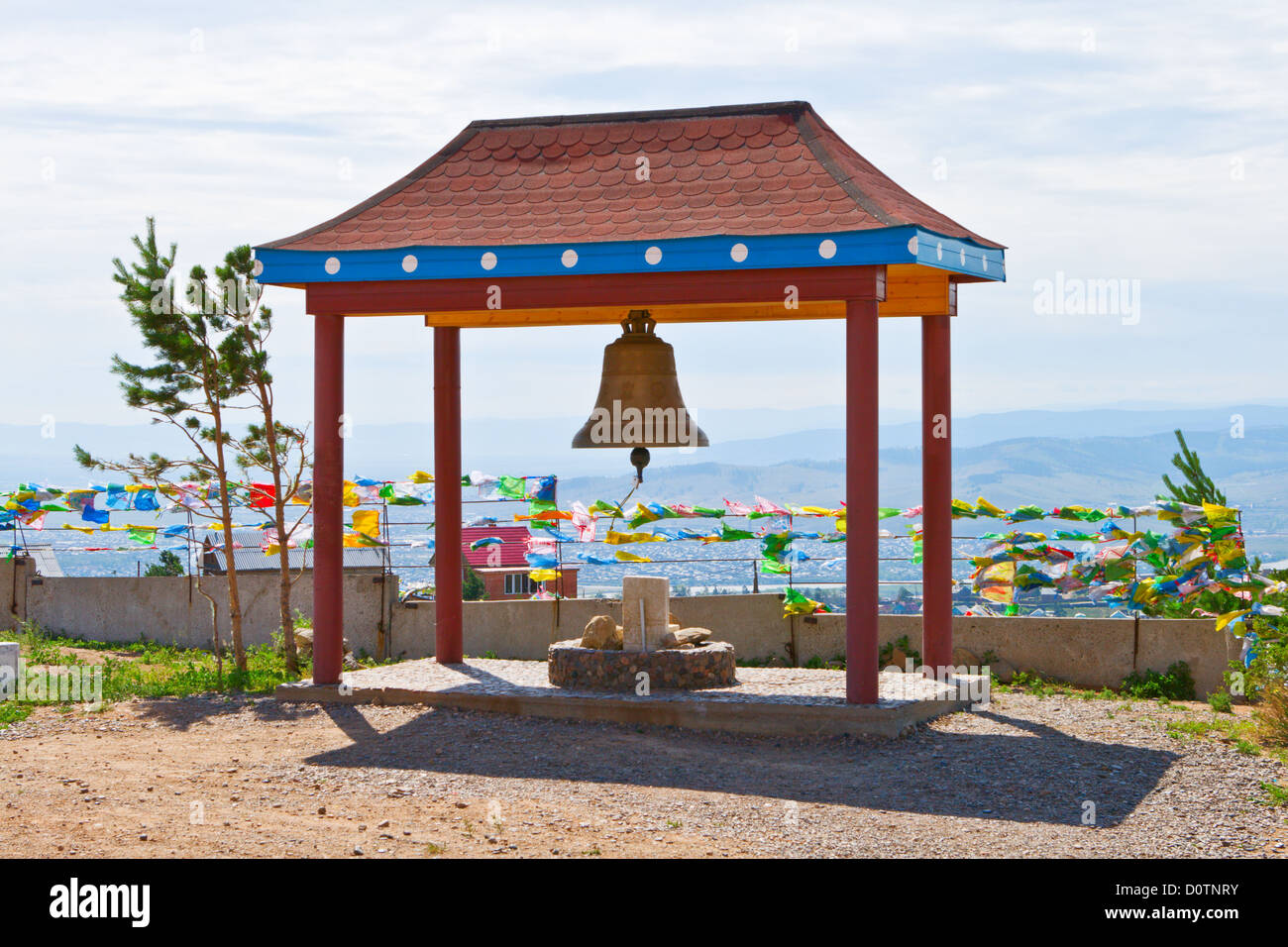 The big golden bell Stock Photo - Alamy