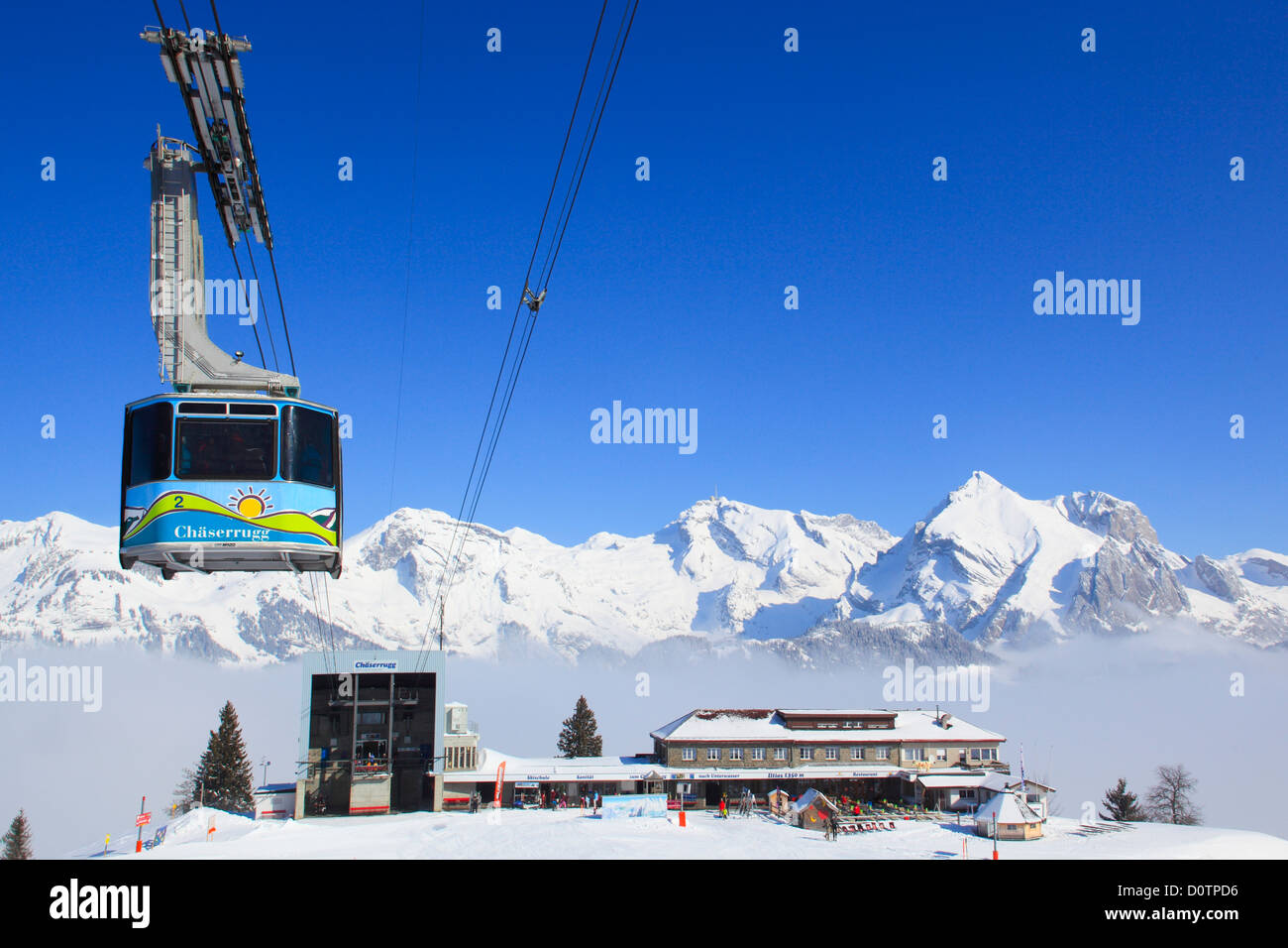 In 2502 ms, Alps, Alpstein, Alpstein area, Altmann, Appenzell, view ...