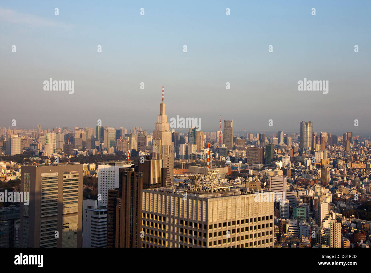 Japan, Asia, holiday, travel, Tokyo, City, downtown, skyline, buildings ...