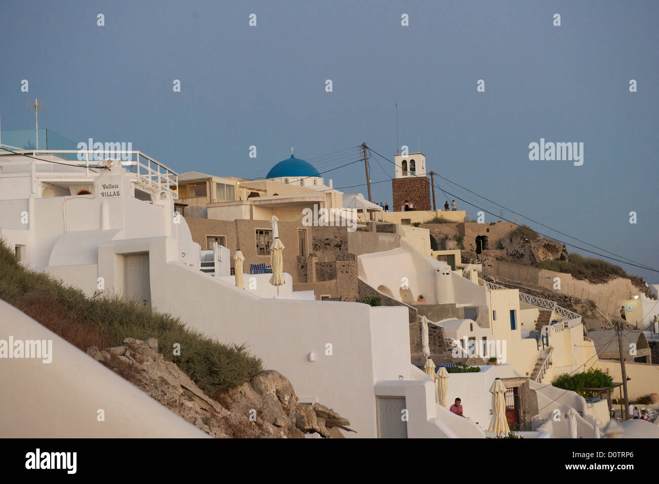 Photo of seaside buildings in Santorini, Greece Stock Photo - Alamy