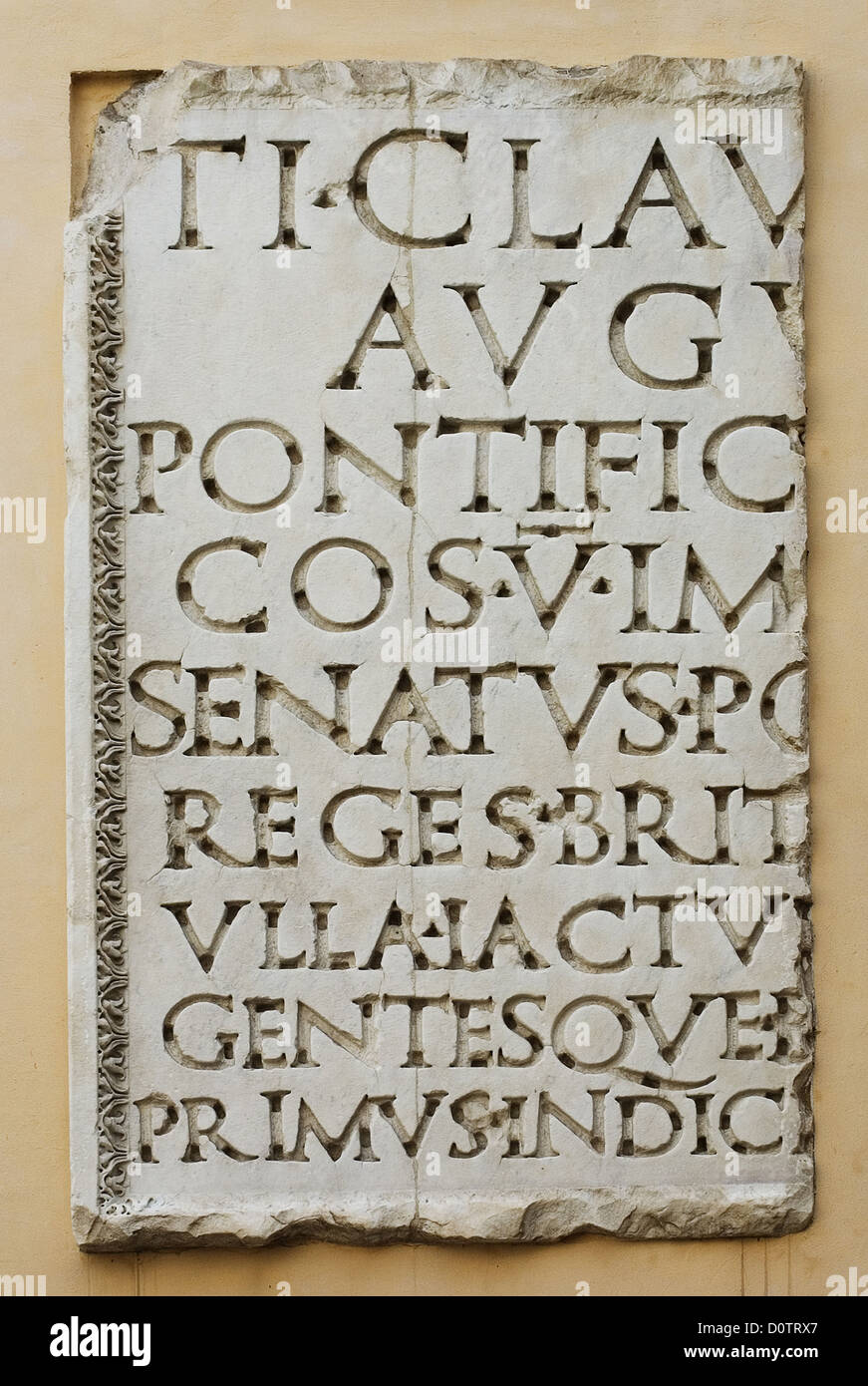 Latin Writing Stone Stock Photos & Latin Writing Stone Stock Images - Alamy