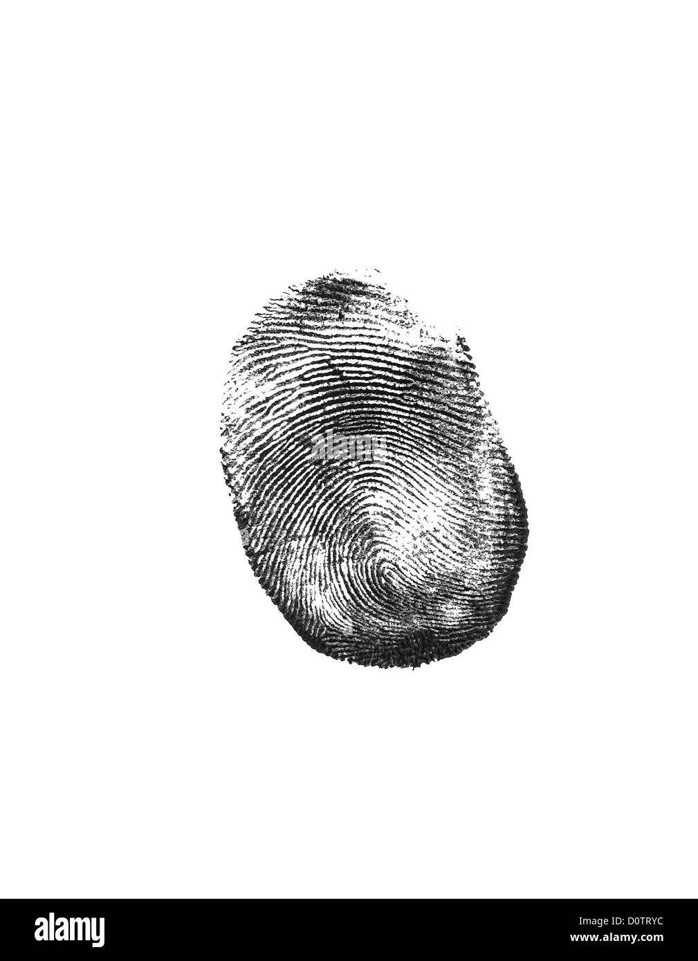 black finger print Stock Photo - Alamy