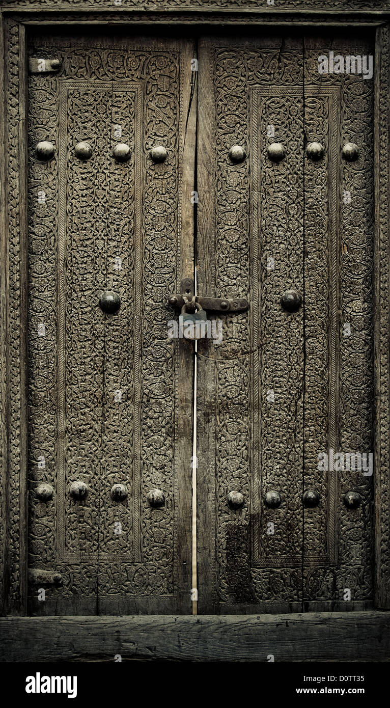 close-up image of ancient doors Stock Photo - Alamy