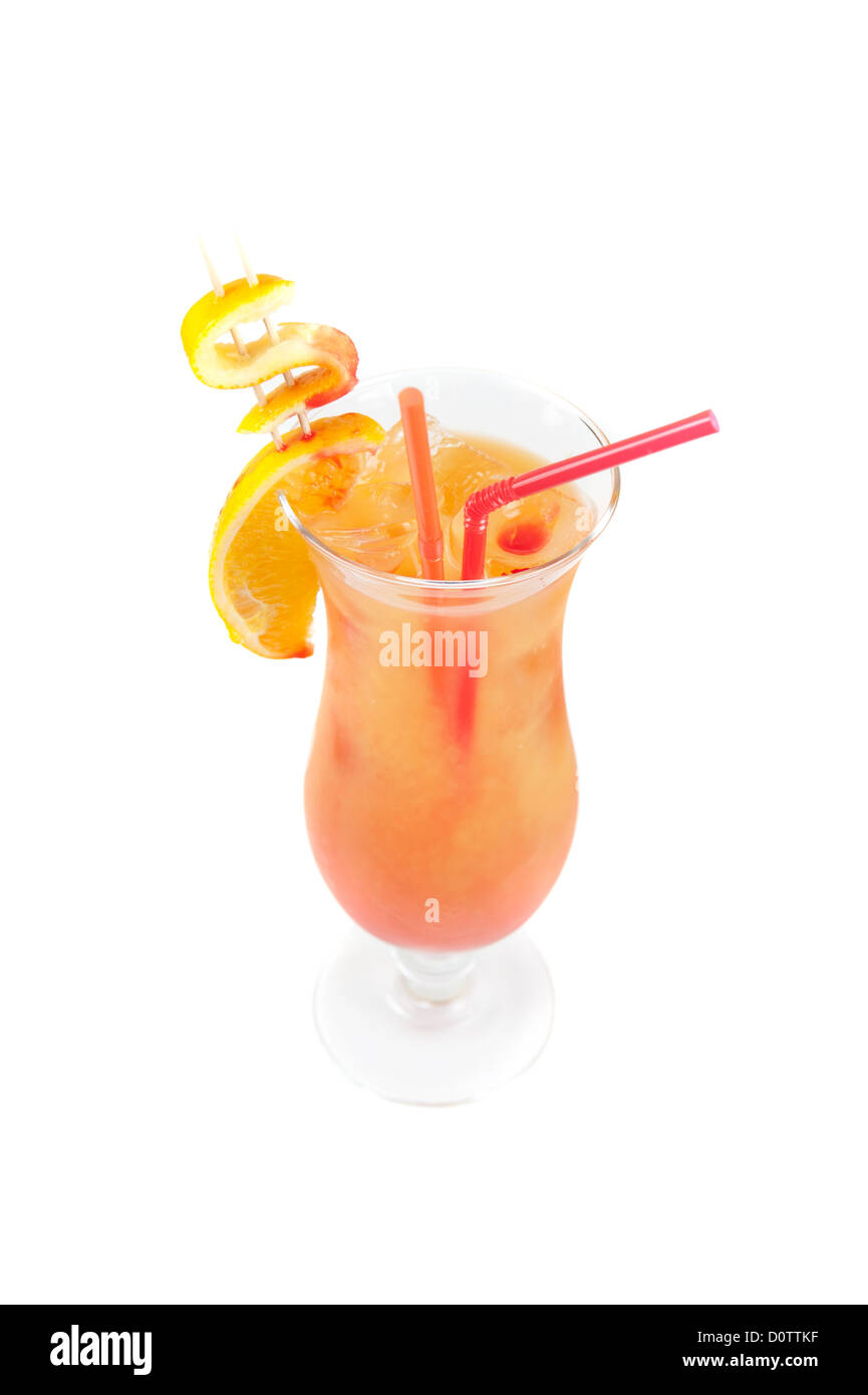 Orange dollar cocktail Stock Photo - Alamy