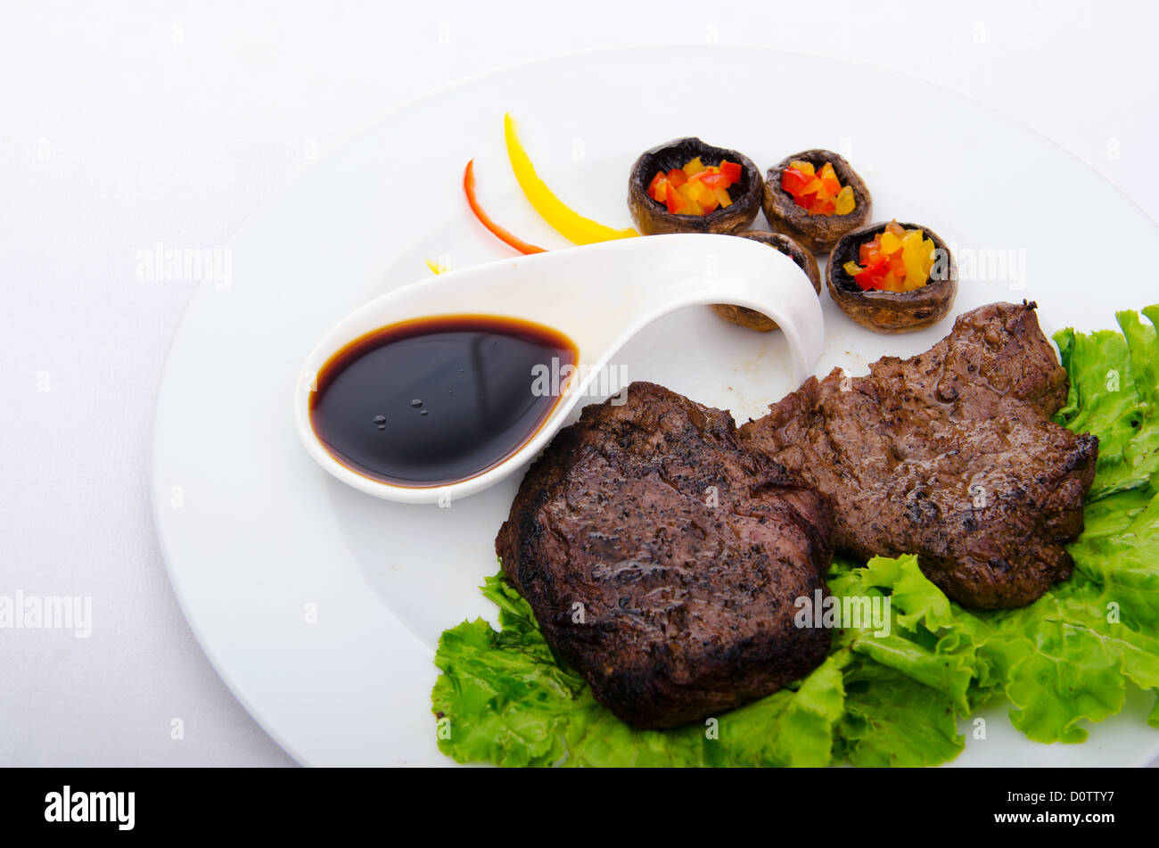 Well done steak hi-res stock photography and images - Alamy